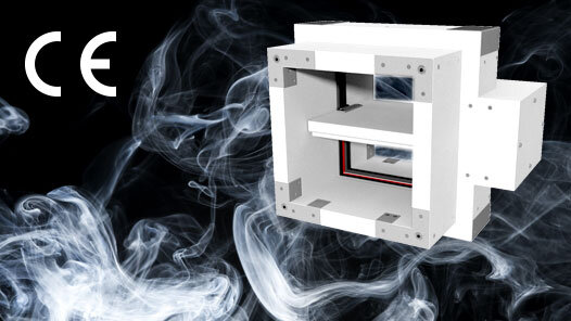 EK90 smoke control dampers to DIN EN 12101-8 with CE marking