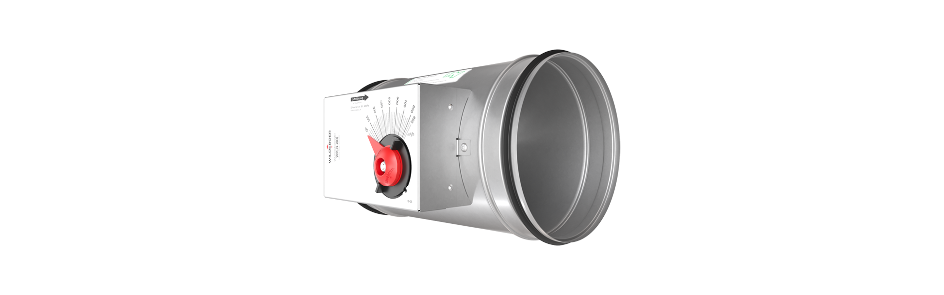 VR1-N volume flow controller for low pressures